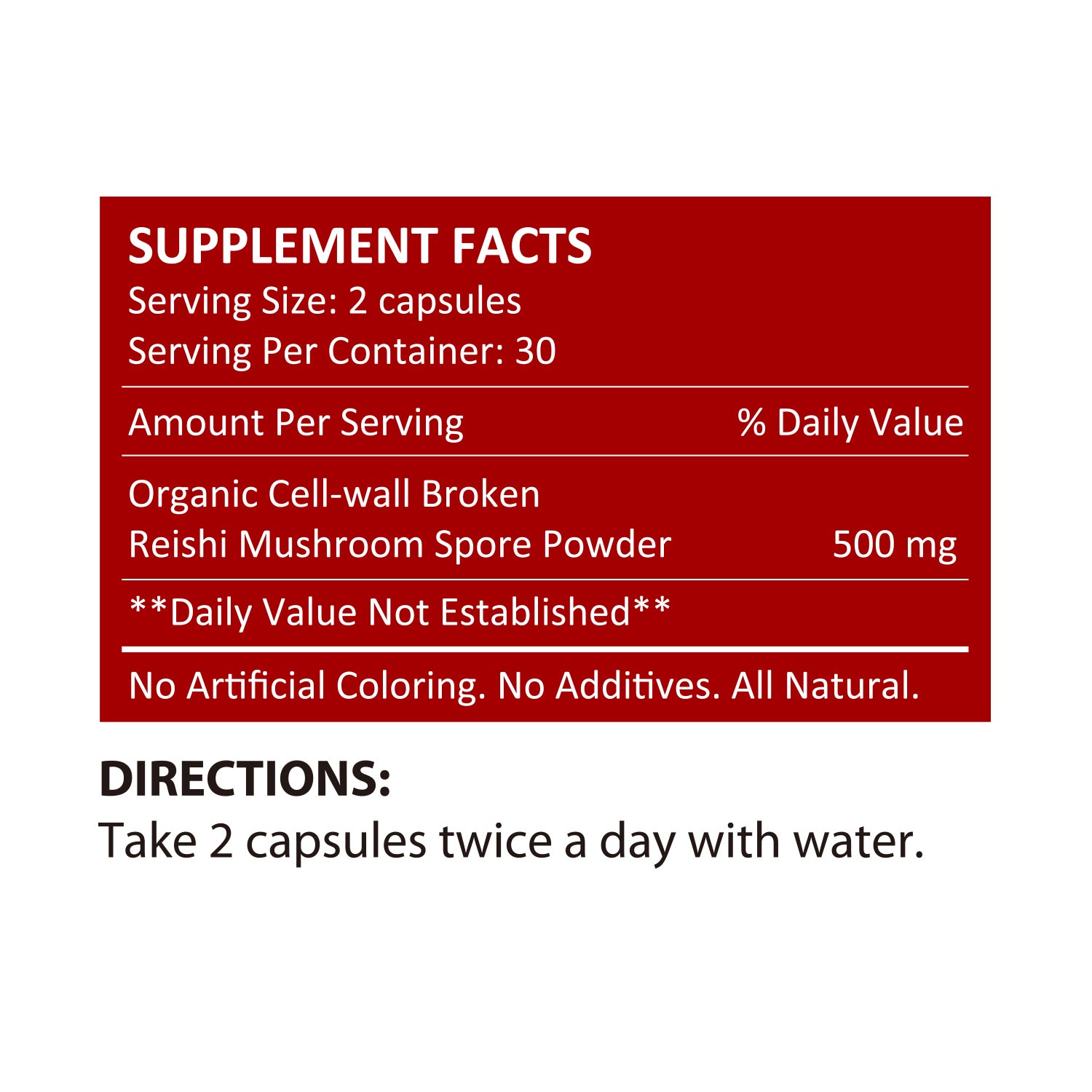 REISHI CAPSULE – GANOHERB